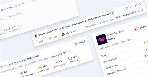 Sonarcloud Has Received A Facelift For A More Modern And Consistent Ui Announcements Sonar