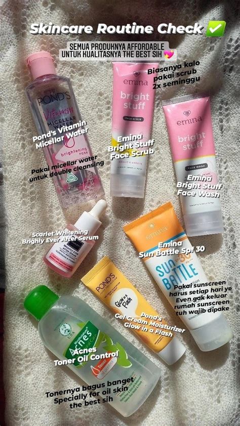 Affordable Skincare Rutinitas Perawatan Kulit Perawatan Produk Perawatan Kulit Alami