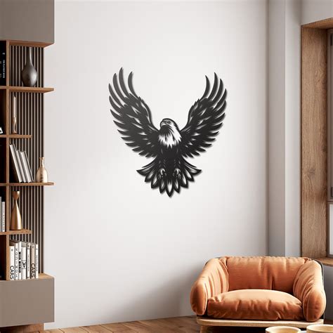 Eagle Metal Wall Art Eagle Wall Decor Eagle Wall Sign Eagle Lover