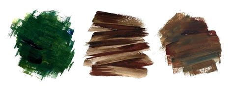 Conjunto De Desenhos Modernos Drwan De Pincelada De Aquarela Colorida