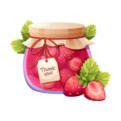 30 Strawberry Jam In Bowl Stock Illustrations Royalty Free Vector