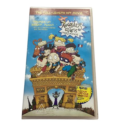 Rugrats In Paris The Movie Vhss