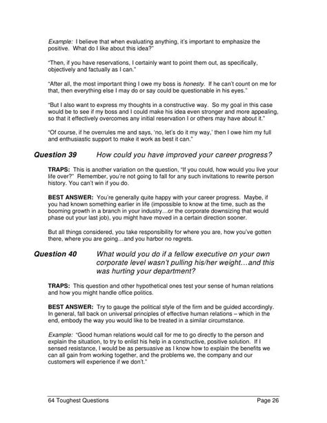 Tackling The Most Difficult Decisions Interview Question Insights