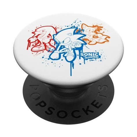 Pintura En Aerosol Popsockets Sonic The Hedgehog Standard Popgrip