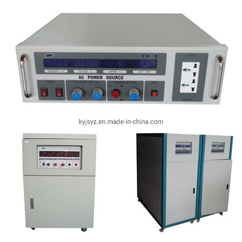 Variable Frequency Ac Power Source 5kva For Air Conditioner Test Variable Frequency Ac Power