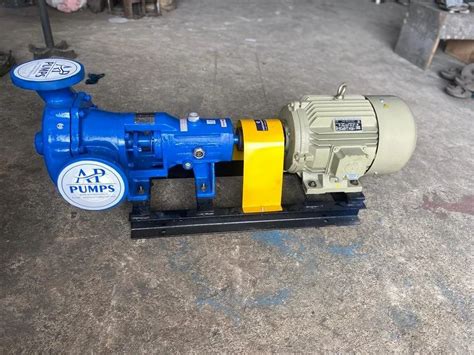 Centre Filter Press Feed Pump For Industrial Motor Horsepower 2 Hp