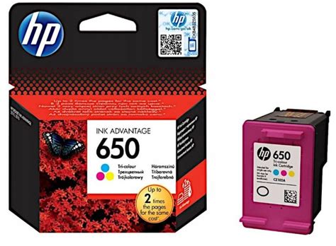 Tusz Hp 650 Ink Advantage Oryginalny Kolor Hp Sklep Empikcom