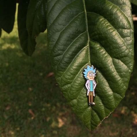Were The Creators Of The Og Tiny Rick Pin We Upgraded Him To Tiny Rick Xl And Added Blue Glow