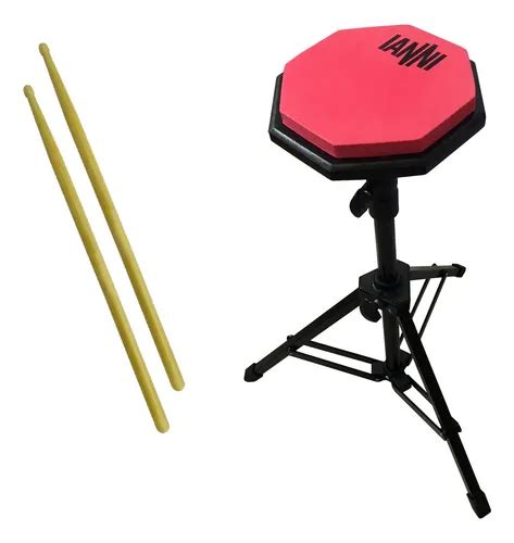 Praticável Pad De Bateria Com Tripé 6 Polegadas Ianni Parcelamento