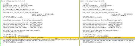 Nrf51 Ble App Uart Static Passkey Calling Apptimerstart At Blegap