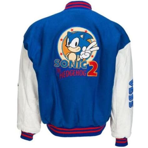 Sonic The Hedgehog 2 Varsity Jacket Vm
