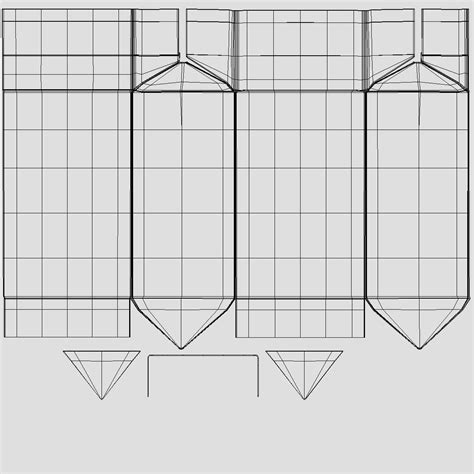 Rectangular Aseptic Carton Package 3d Model 19 3ds Blend C4d Fbx