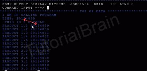 Cobol Call Statement — Tutorialbrain