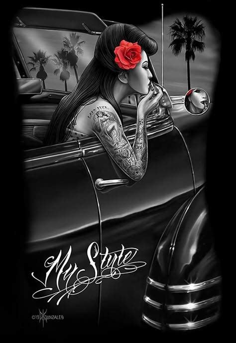72 Chicano Art Ideas Chicano Art Chicano Lowrider Art