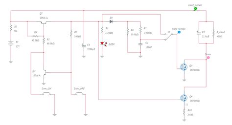 Soft Latching Power Switch V9 Multisim Live