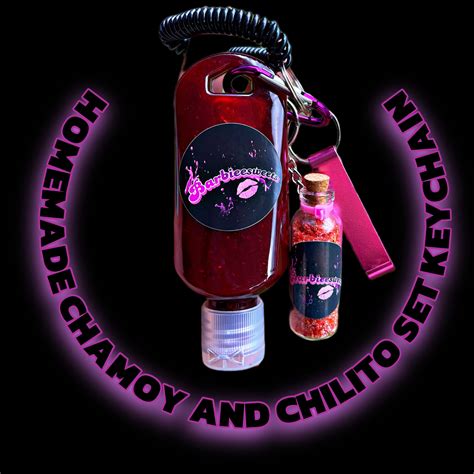 Chamoy Keychain Set Barbieesweets
