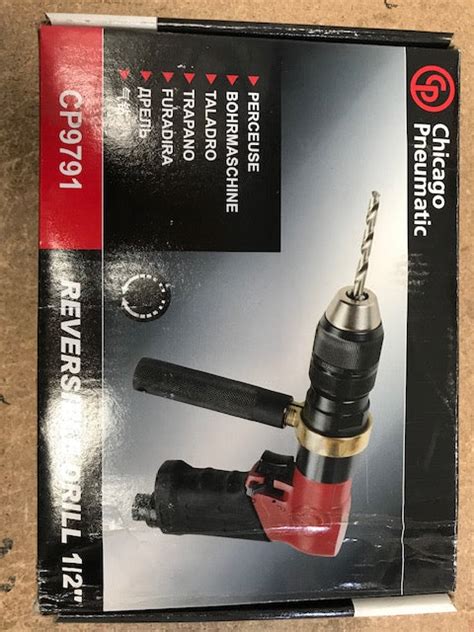 Pneumatic Air Drill 1 2 13mm Chuck Reversible Heavy Duty Pistol Dr