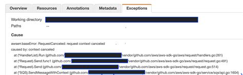 Track Sqs In Goroutine · Issue 203 · Awsaws Xray Sdk Go · Github