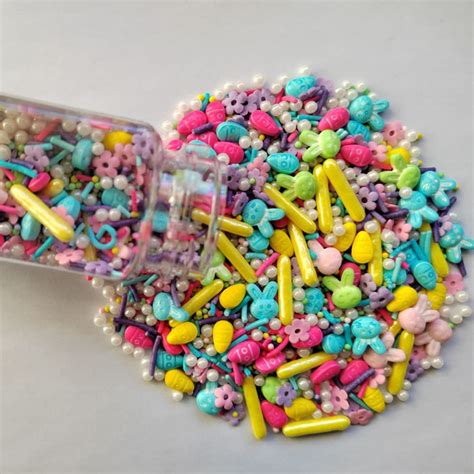 1 Bottle Easter Sprinkles Holiday Sprinkles Cake