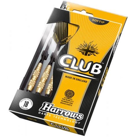 Дротики Harrows Club Brass softip (начальный уровень) – купить по цене ...