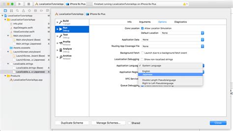 Ios Localization Tutorial Localization Is The Process Of Making By