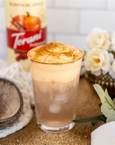Pumpkin Spice Coconut Cloud Drink Recipe Torani