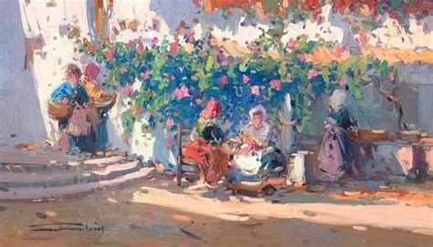 Gabriel Casarrubios Martin 1953 Escena De Patio Catawiki