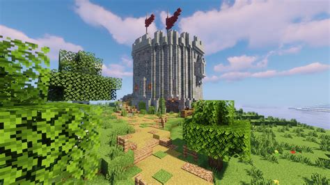 Minecraft Medieval Castle Tower