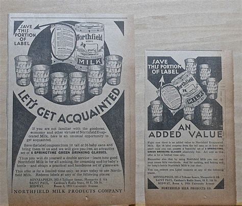 1930s Newspaper Ads