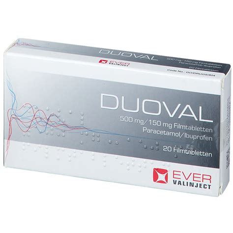 Duoval 500 Mg 150 Mg 20 St Mit Dem E Rezept Kaufen Shop Apotheke