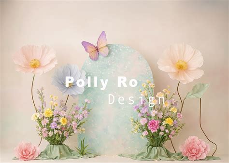 Avezano Butterfly And Floral Themed Backdrop Designed By Polly Ro Desi