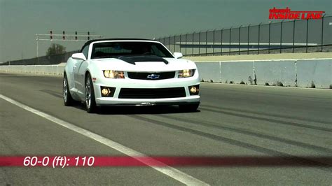 2011 Chevrolet Camaro Slp Zl1 Convertible Track Tested