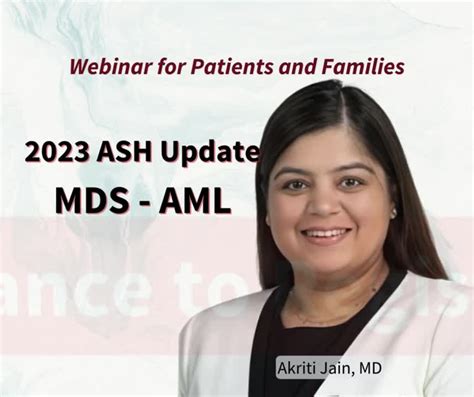 Aplastic Anemia And Mds International Foundation On Linkedin Mds Aml