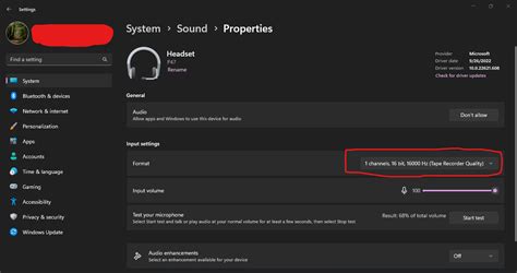 How To Get More Options In Microphone Format Settings Microsoft Qanda