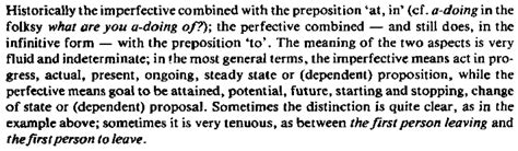Systemic Functional Linguistics The Meaning Of Imperfective Vs