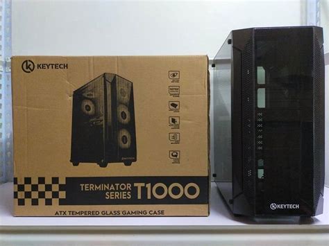Keytech Terminator Series T1000 Case With 4 Fans Computers Tech Parts Accessories Other