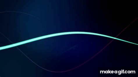 Glowing Curved Lines Animated Background Abstract Flowing Lines