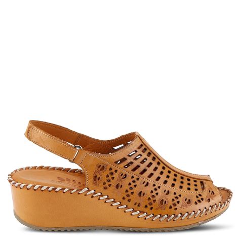 Spring Step Bohemianish Sandal Wedge Sandal Spring Step Shoes
