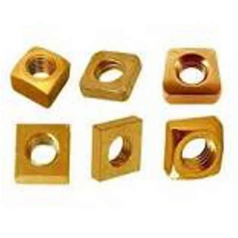 Brass Square Nut At ₹ 1piece In Valsad Id 2857854328812