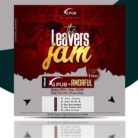 Bekwa Jams Flyer Cross Graphics