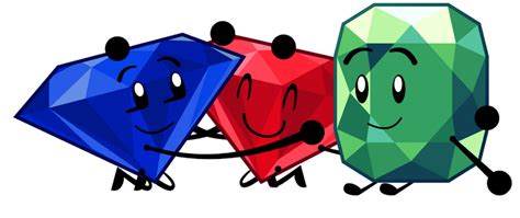 Did You Know That In Bfdi Star Bling Au Ruby Sapphire And Emerald