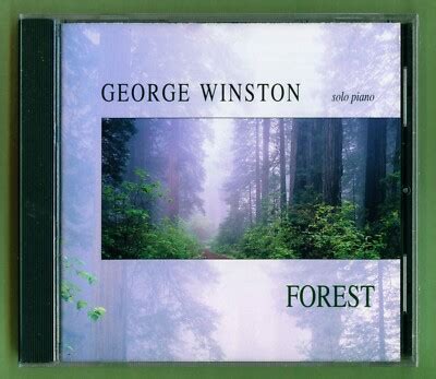 George Winston Forest 46 Mins 1994 Windham Hill Dancing Cat New