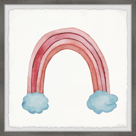 Isabelle And Max™ Gaughan Rainbow Framed Print Wayfair