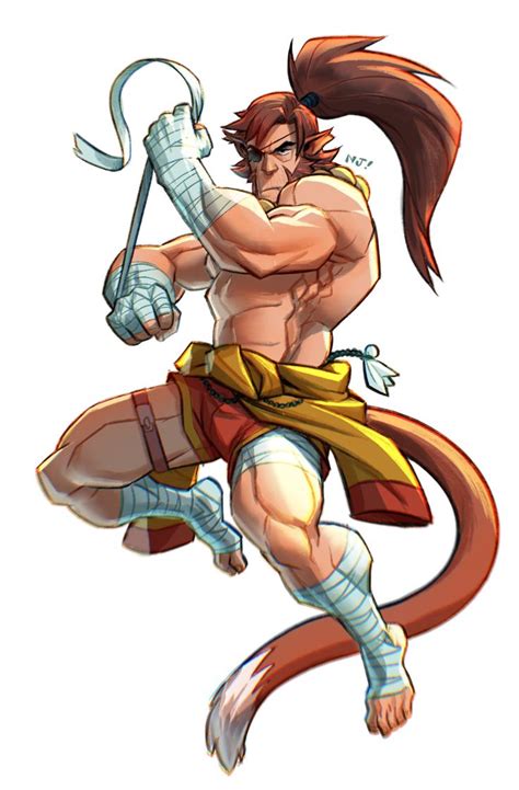 Artstation Monk Fighter Nj Fighter Monk Street Fighter