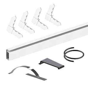 Screen Tight 516 In X 60 In Mill Window Screen Frame Kit Mskit51660