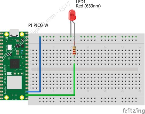 Raspberry Pi Pico W Flashing Firmware And Uploading Code Blinking Led