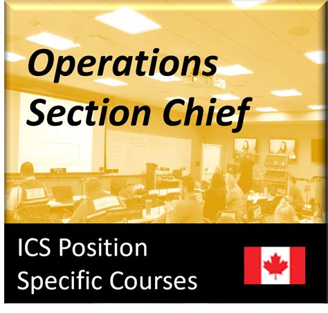 Operations Section Chief Ttx Vault Canada