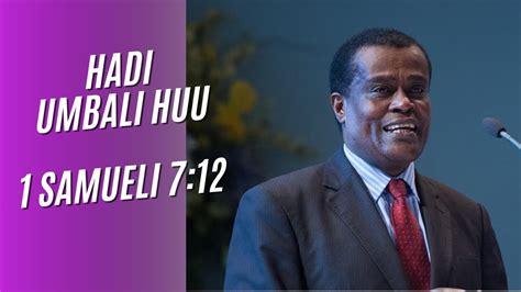 Pr Geoffrey Mbwana Umbali Huu Ni Mungu Tu Youtube