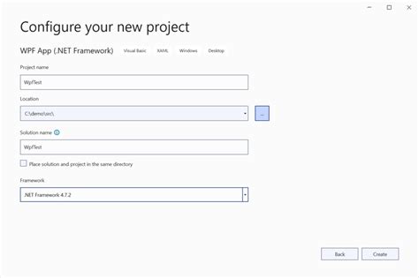 upgrading from wpf app framework [visual basic] to 6