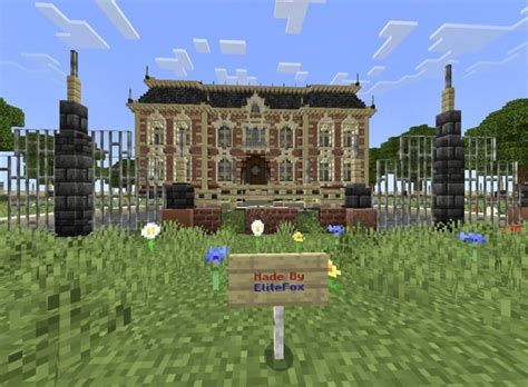 Gilded Age Brick Manor Rminecraftbuilds